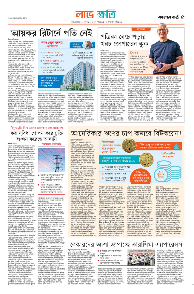 পত্রিকা 2024-12-22 | কালের কণ্ঠ